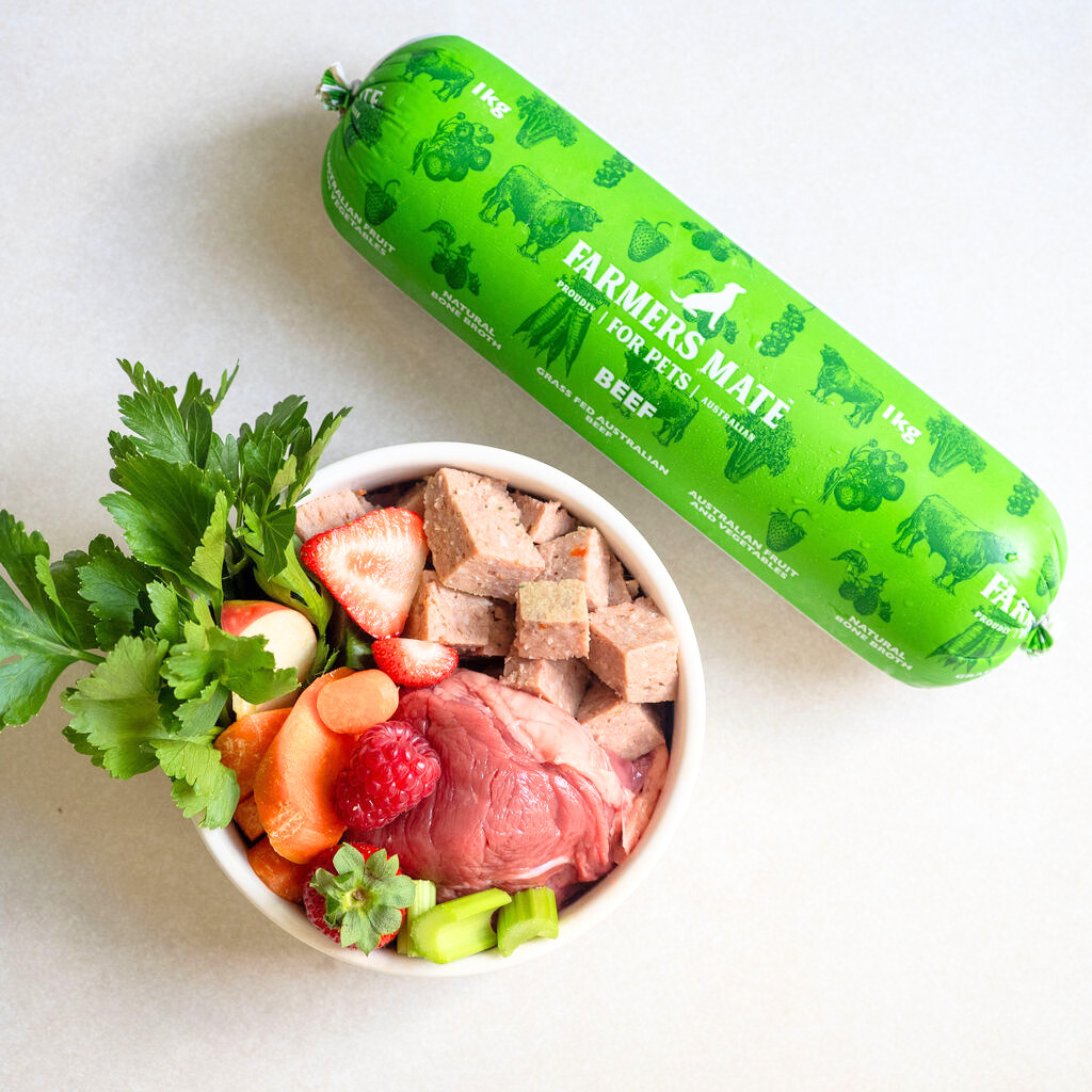 2KG Beef ROLL – Happy Paws Pet Food